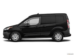2020 Ford Transit Connect Van XL, Driver side door closed, Black