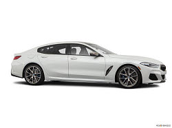 2020 BMW 8-series M850i xDrive Gran Coupe, Side exterior profile, White