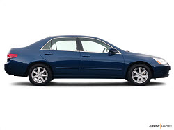 2004 Honda Accord EX V6, Side exterior profile, Blue